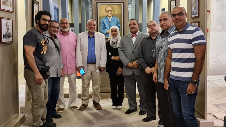 Head of "Cultural Development" inaugurates the exhibition "In Love with ...