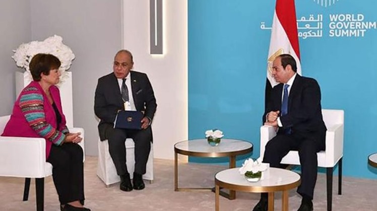 President Sisi values constructive cooperation between Egypt, IMF ...